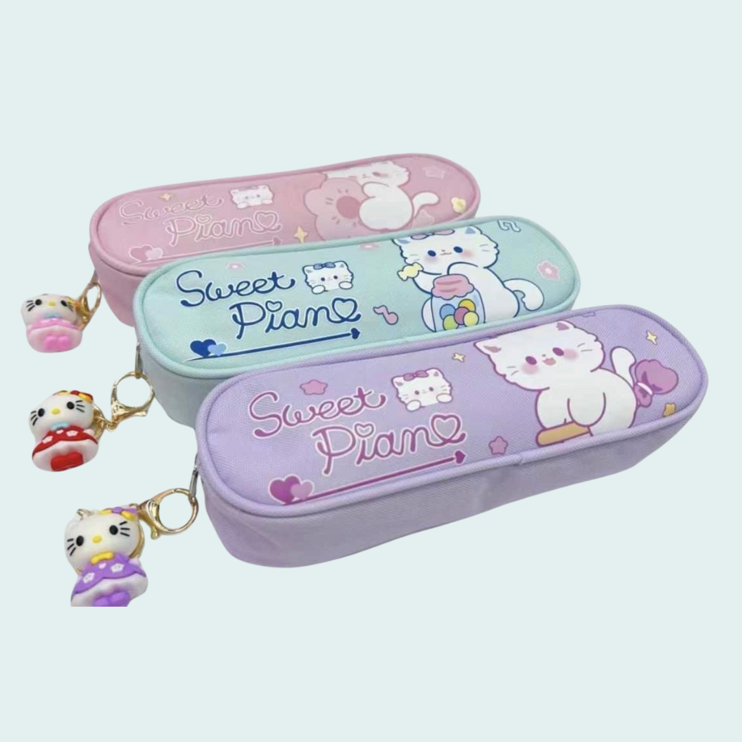 Estuche de gatito con llavero hello kitty colgando – Productos ...